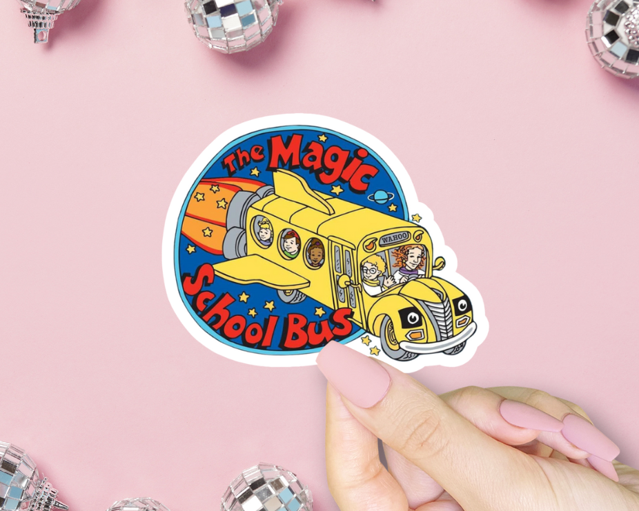 Magic School Bus Sticker – The Catalyst Mercantile