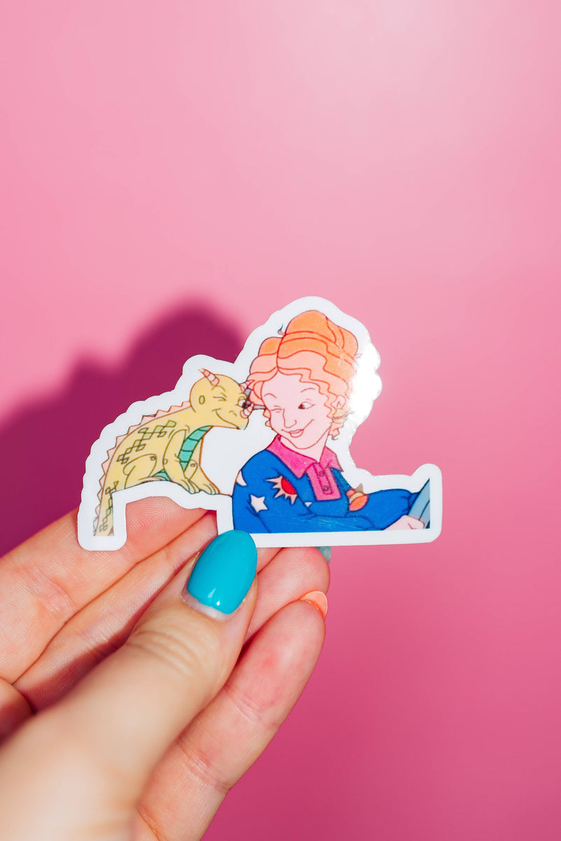 Ms.Frizzle Magic School Bus Sticker – The Catalyst Mercantile