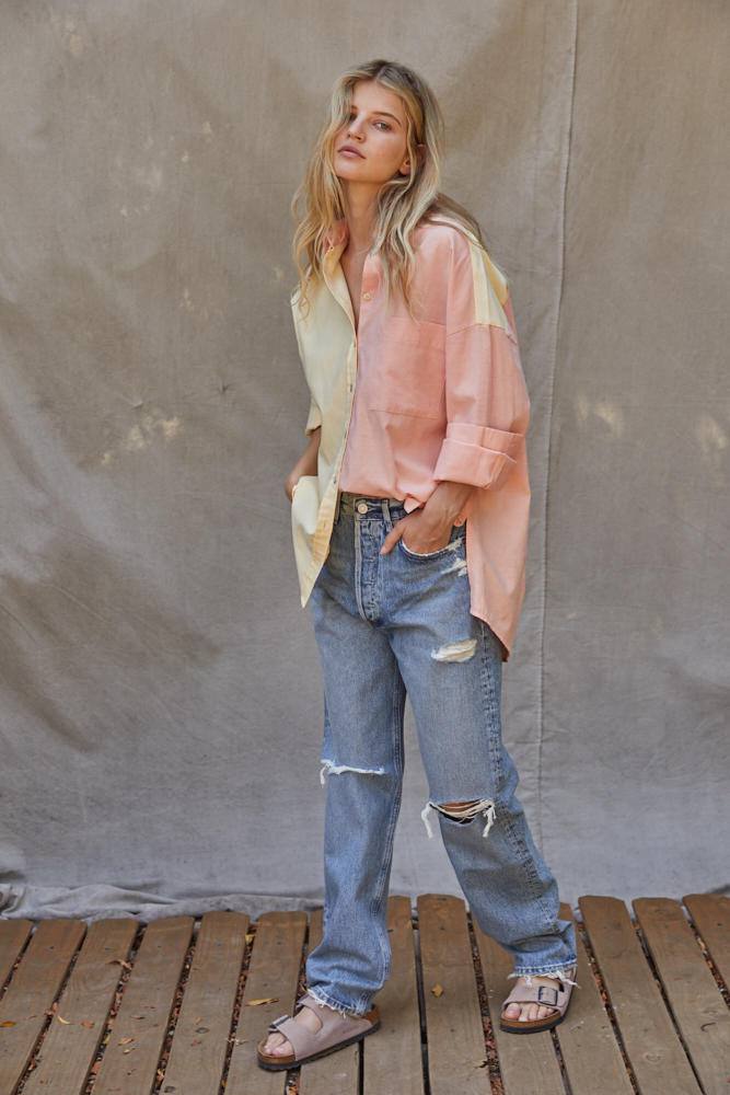 Lemonade Breeze Button Down Top – The Catalyst Mercantile