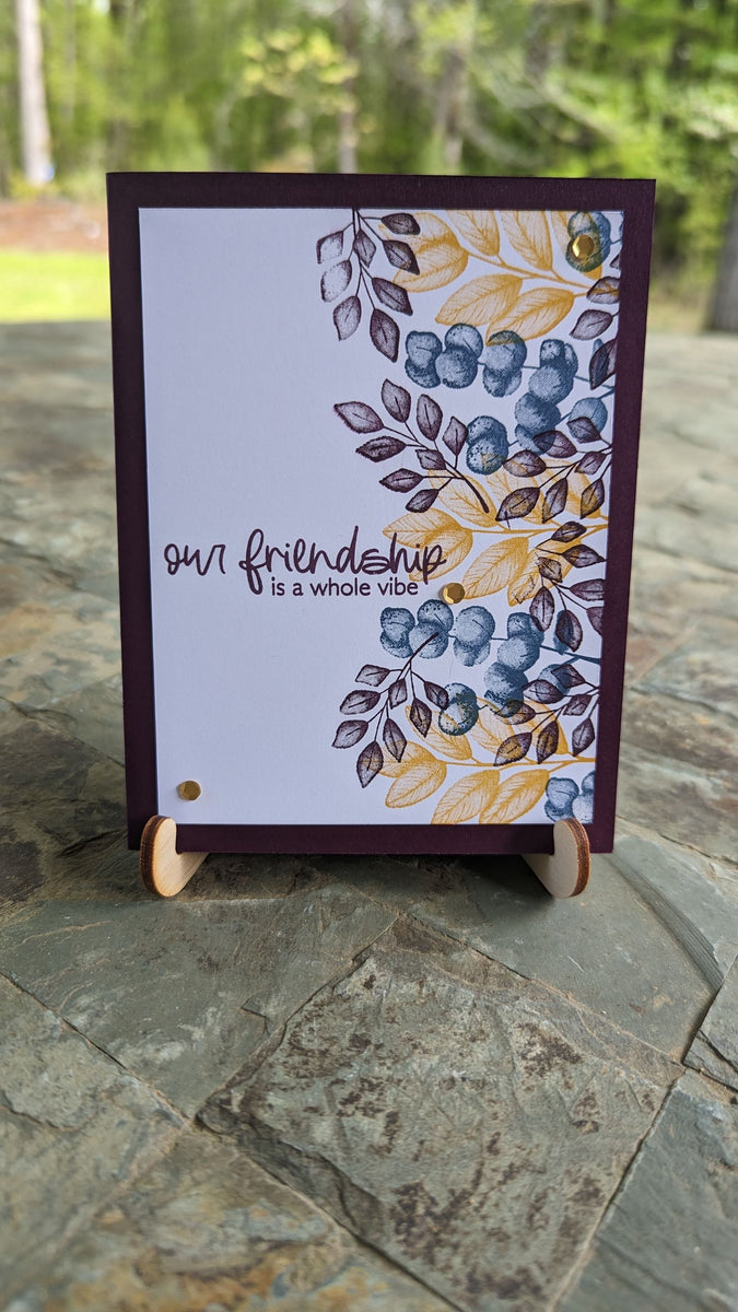 Our Friendship is a Whole Vibe Greeting Card – The Catalyst Mercantile