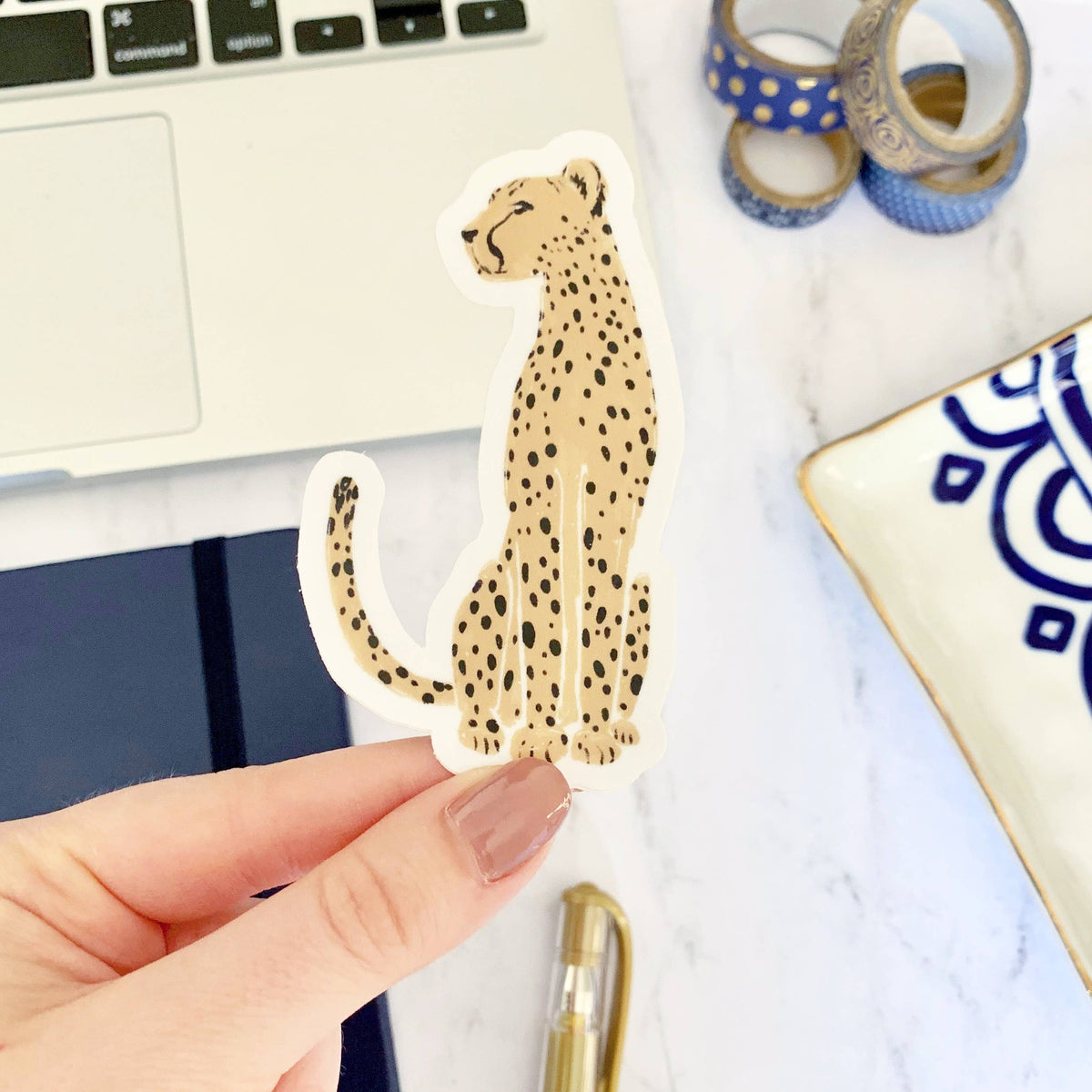 Cheetah Sticker 3.5x2in – The Catalyst Mercantile