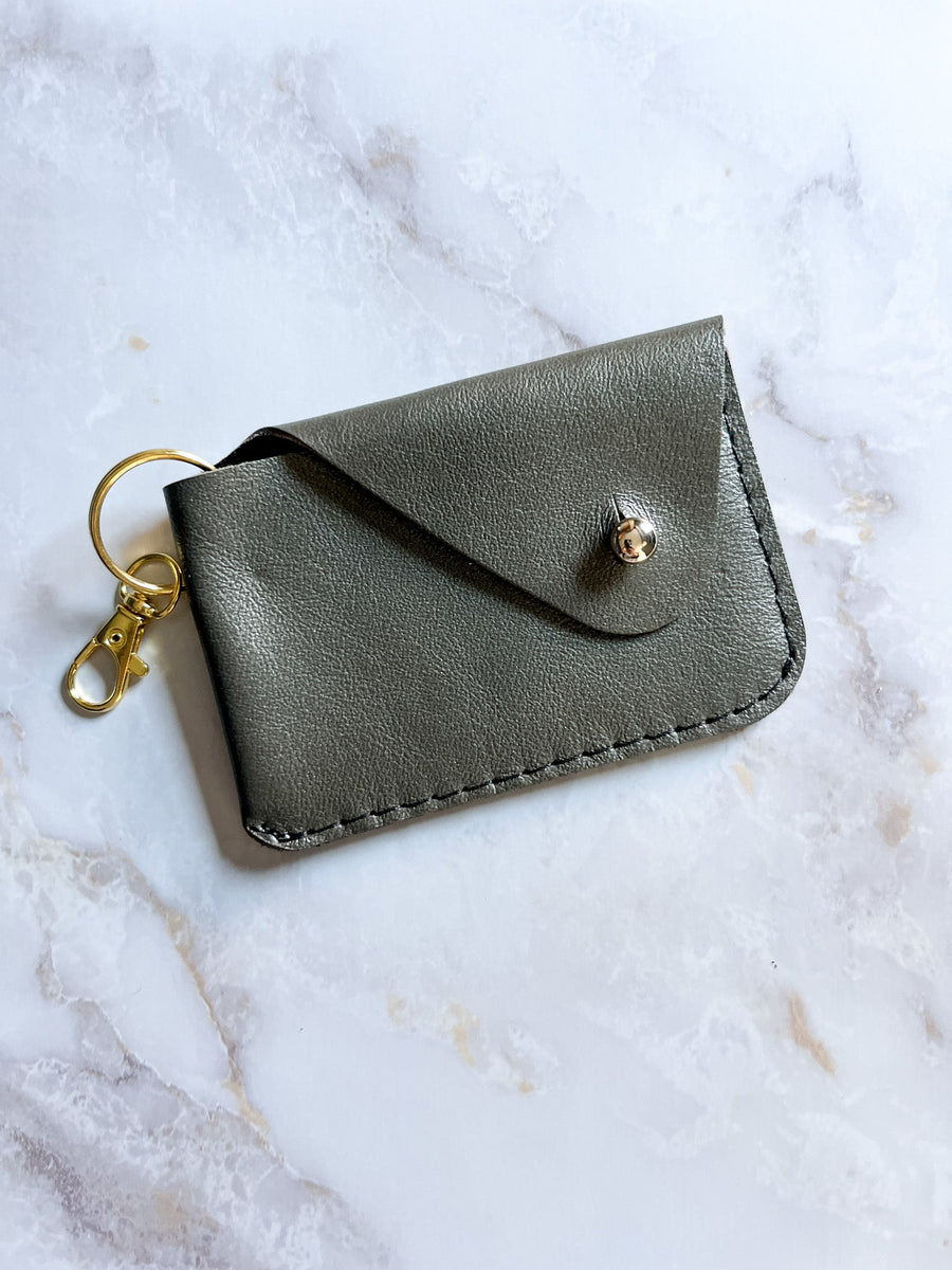 Mini Keychain Wallet - Pewter – The Catalyst Mercantile