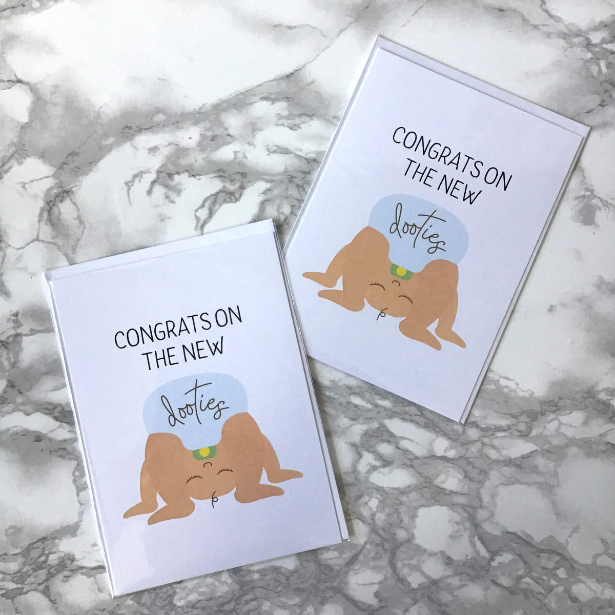 Congrats on the New Dooties Greeting Card – The Catalyst Mercantile