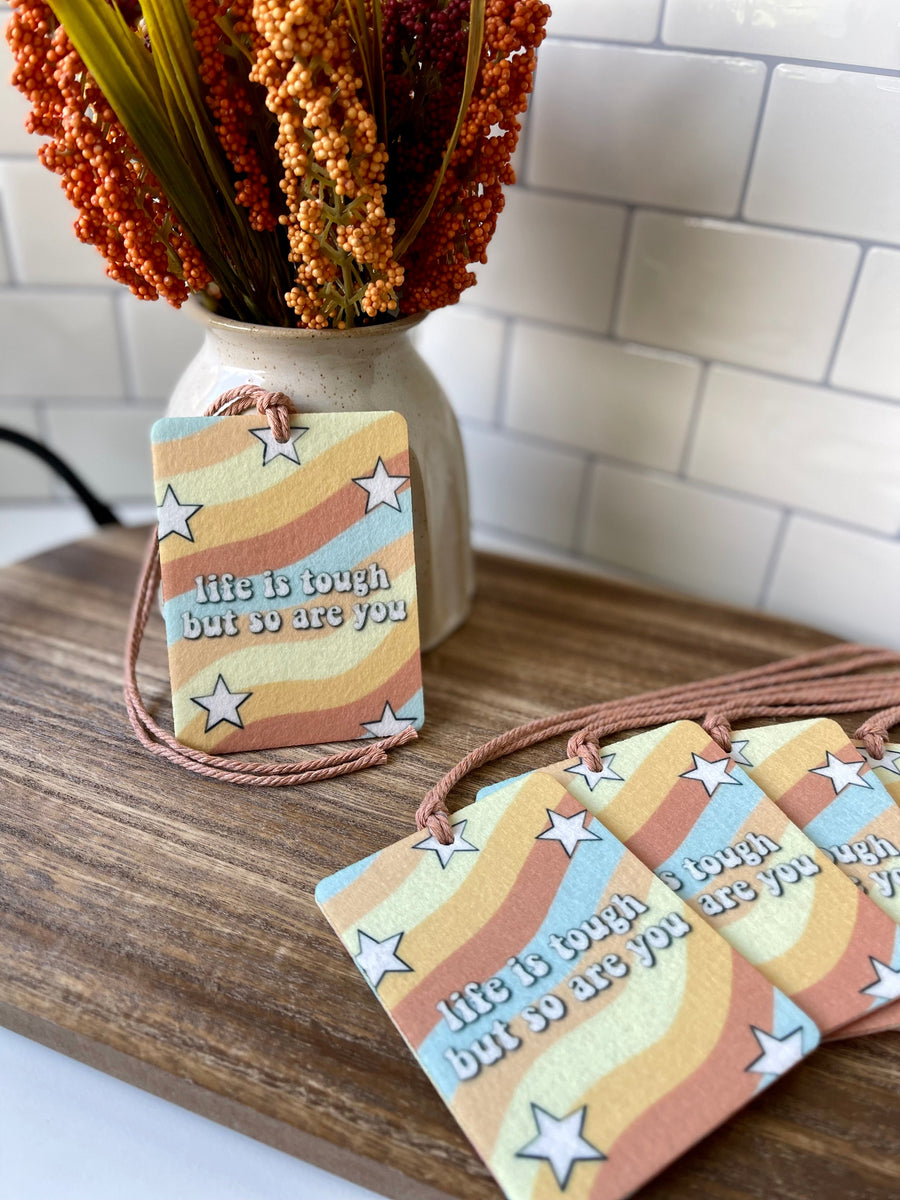 You Are Tough Car Charm Freshie – The Catalyst Mercantile