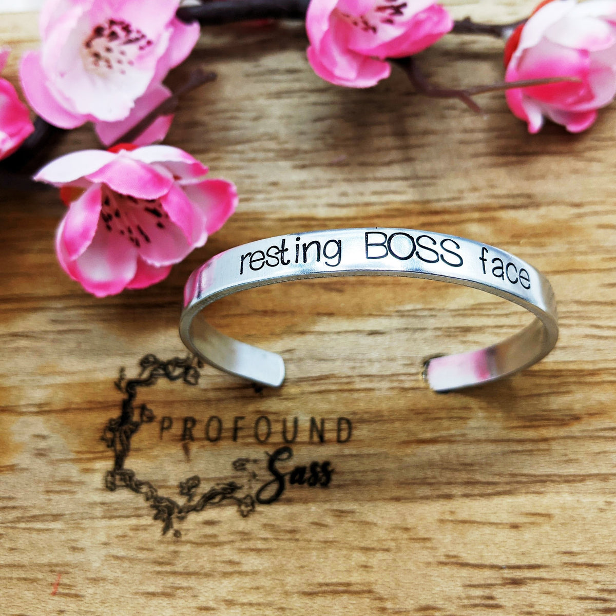 Resting BOSS Face Cuff – The Catalyst Mercantile